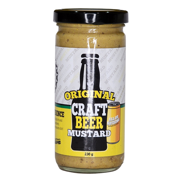 Original Craft Beer Mustard – All or Nothing Brewhouse